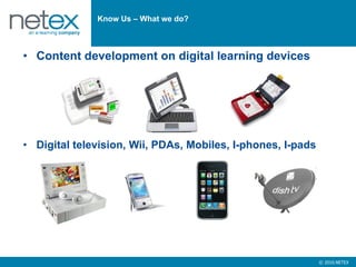 Netex corporate presentation | PPT | Technology & Computing