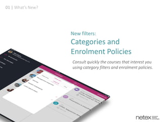 Netex learningCloud Mobile | What's New v2.1 [EN] | PPT