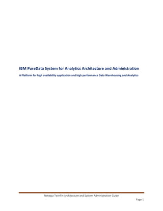 Netezza Architecture and Administration | PDF