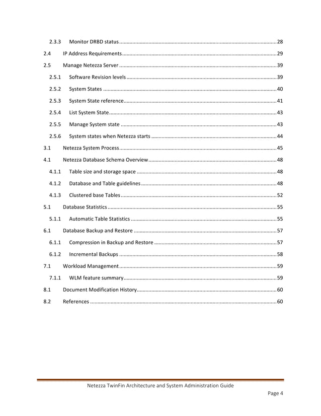 Netezza Architecture and Administration | PDF