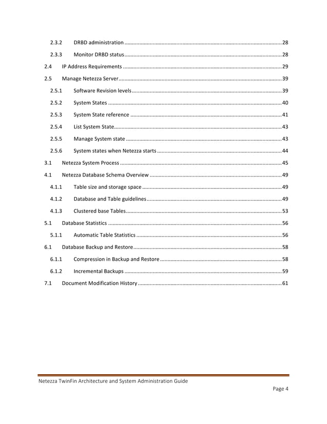Netezza TwinFin12 Architecture Administration | PDF | Operating Systems | Computer Software and ...