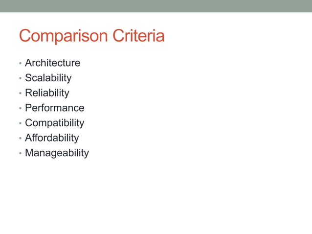 Netezza vs Teradata vs Exadata | PDF