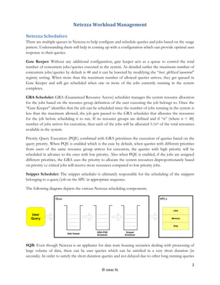Netezza workload management | PDF | Operating Systems | Computer Software and Applications