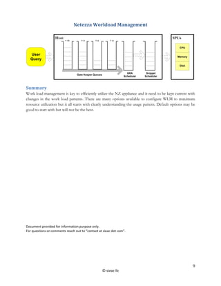 Netezza workload management | PDF | Operating Systems | Computer Software and Applications