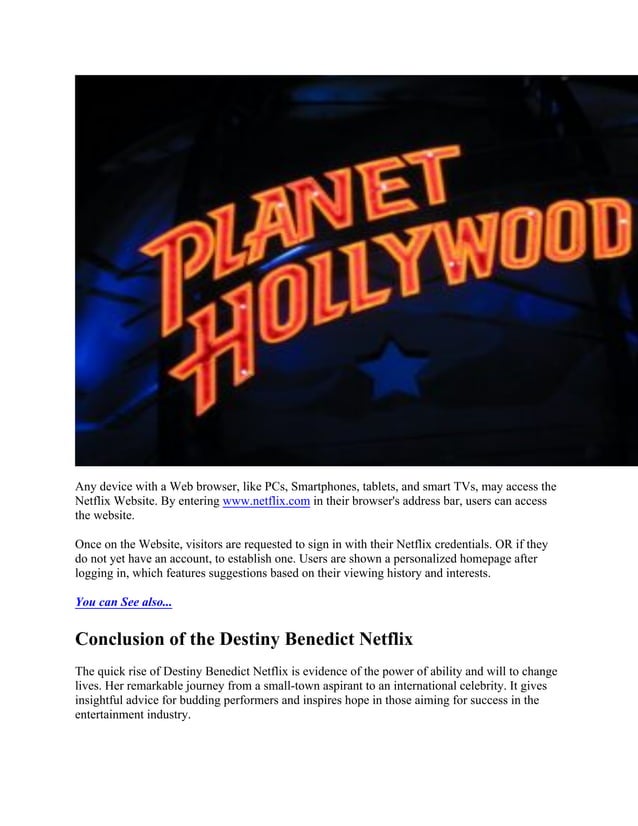 Destiny Benedict Netflix | PDF | Roleplaying Games | Games and Puzzles