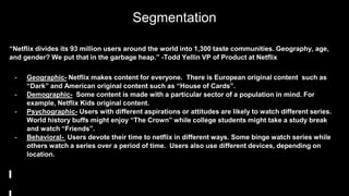 Direct Marketing Netflix Presentation | PPTX