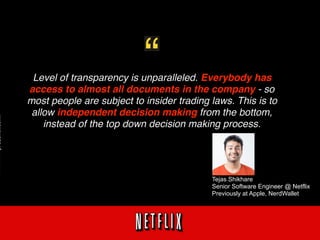 Netflix Company Presentation | PDF
