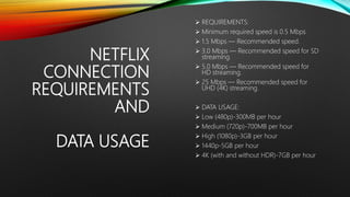 Netflix.pptx | Internet | Computing