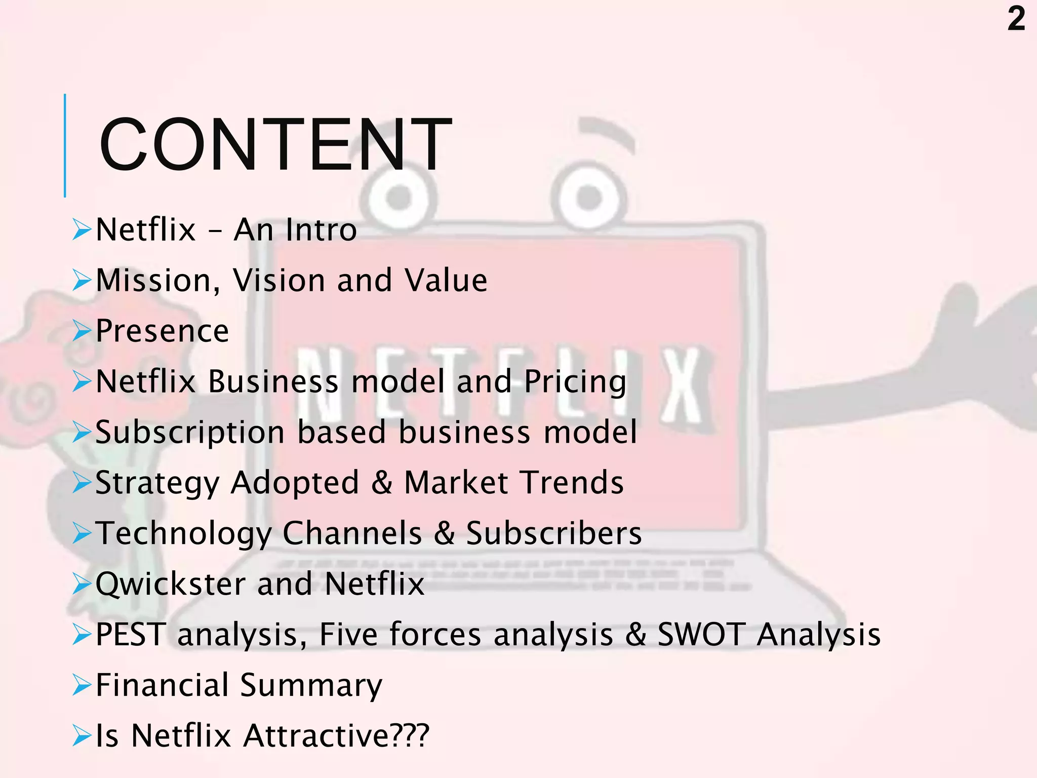 Netflix - Strategy management | PPTX