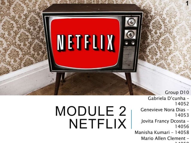 Netflix - Strategy management | PPTX