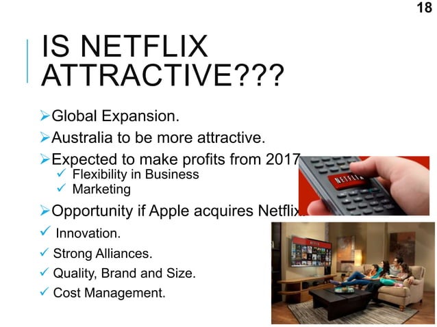 Netflix - Strategy management | PPTX
