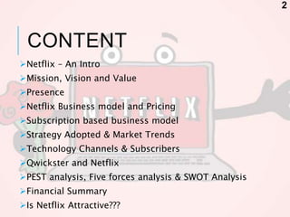 Netflix - Strategy management | PPTX