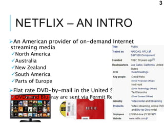Netflix - Strategy management | PPTX