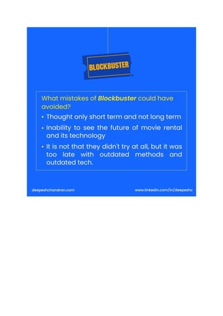 Netflix and Blockbuster | PDF