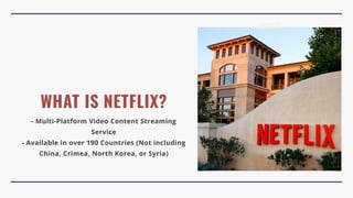 Netflix business marketpresentation_economics | PPT