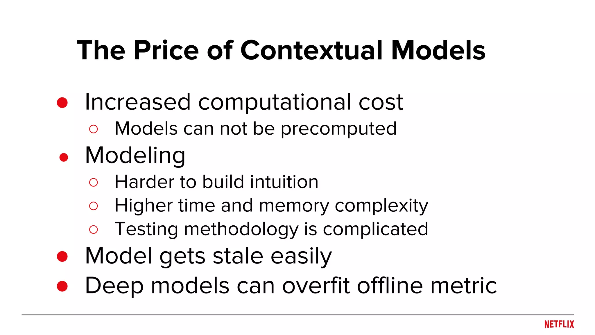 Context Aware Recommendations at Netflix | PDF