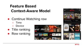 Context Aware Recommendations at Netflix | PDF