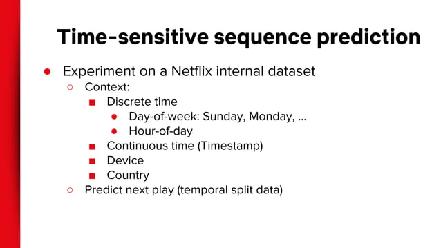 Context Aware Recommendations at Netflix | PDF