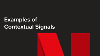 Context Aware Recommendations at Netflix | PDF