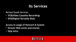 Netflix case study | PPTX