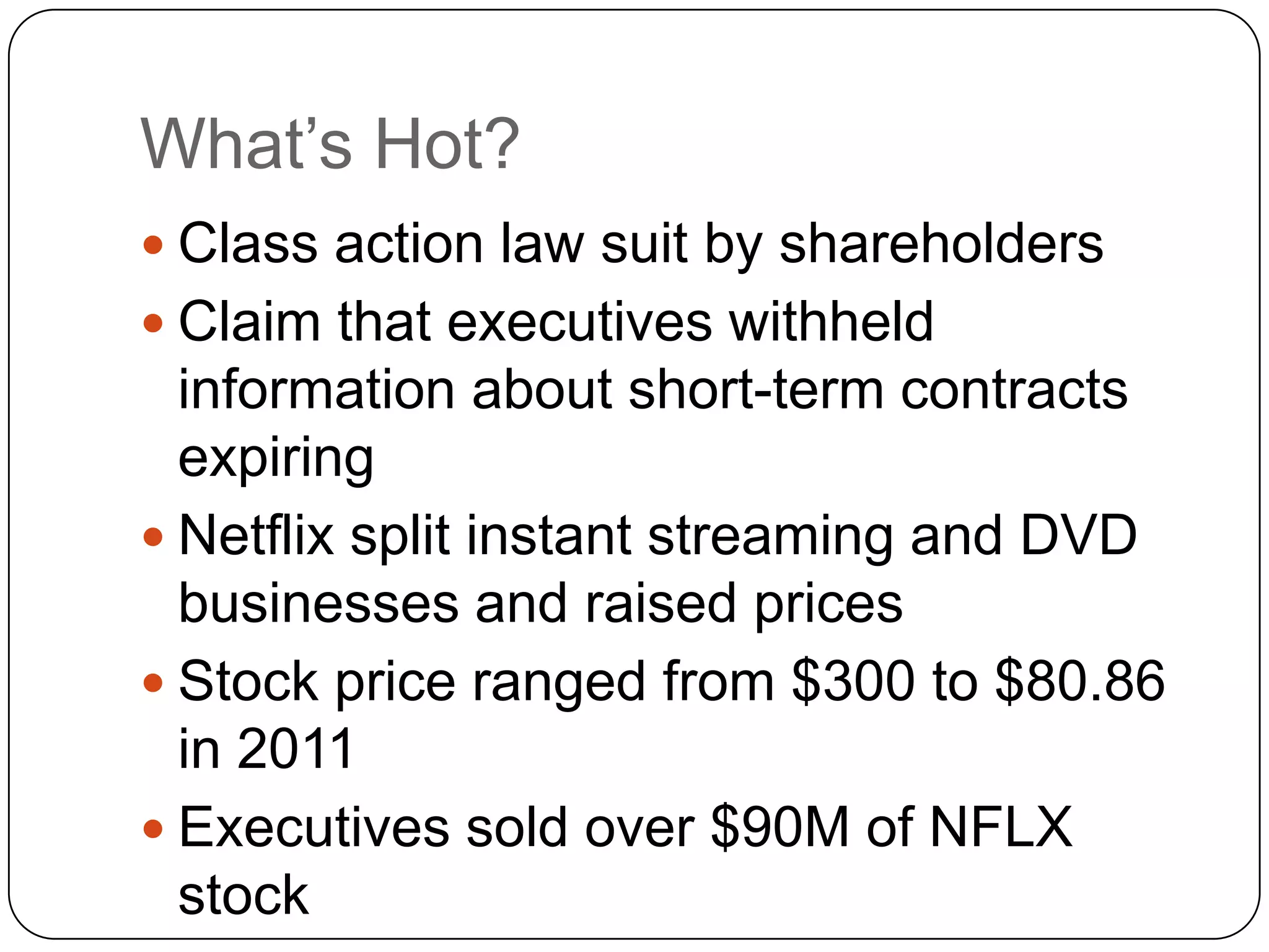 Netflix company presentation | PPTX