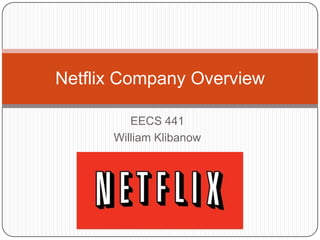 Netflix company presentation | PPTX