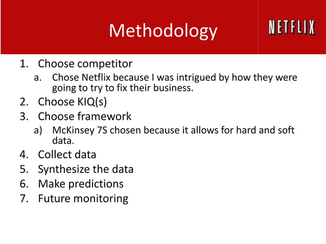 Netflix competitive landscape | PPTX | Large Business | Business