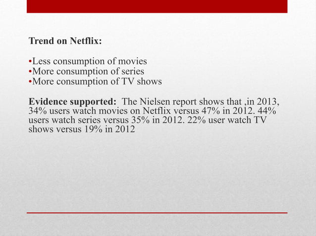 Netflix Consumer Profile | PDF | Home Entertainment Systems | Consumer ...