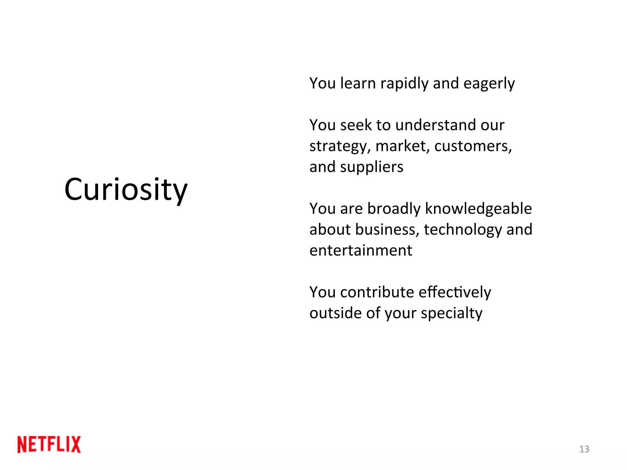 Netflix culture deck | PDF