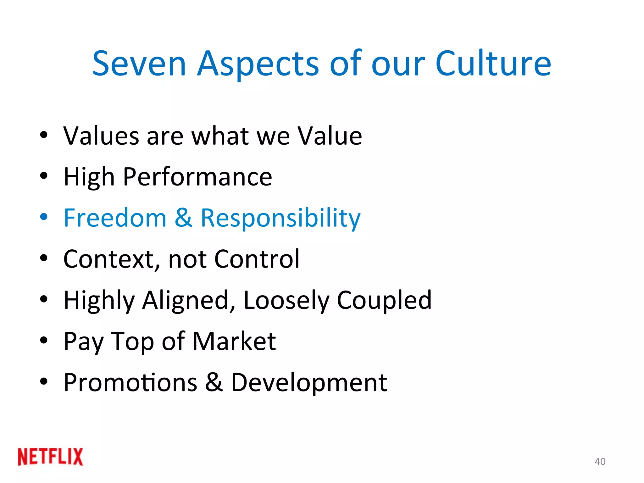 Netflix culture deck | PDF