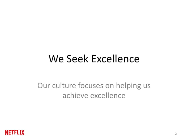 The Netflix Culture document. A template for Culture in your company ...