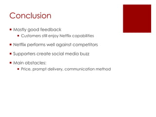Netflix: Brand Analysis | PPTX | Social Networking | Internet