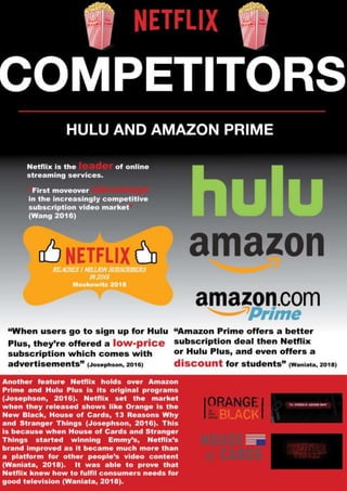 Netflix Infographic and Group Report Analysis NETS2003 Kitchen, Walton ...