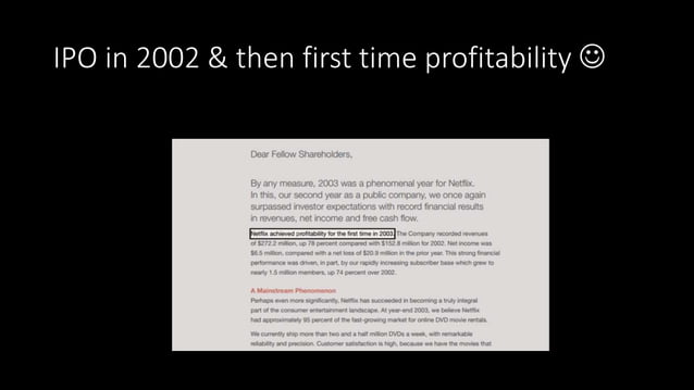 Netflix Story(Brief Overview) | PPTX