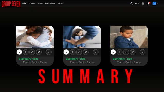 Netflix Inspired Powerpoint Design Template (BY GEMO EDITS).pptx | Parenting | Family and ...