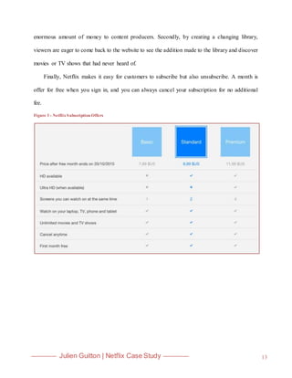 Netflix Case Study | DOCX