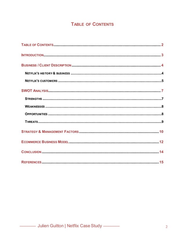 Netflix Case Study | DOCX | Home Entertainment Systems | Consumer ...