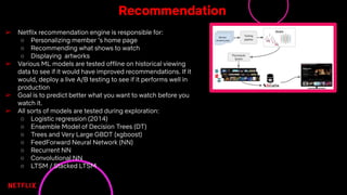 Netflix machine learning | PPT
