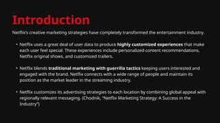 MRK634 ZTT Netflix Marketing Presentation | PPT