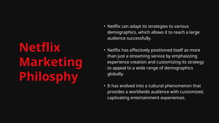 MRK634 ZTT Netflix Marketing Presentation | PPT