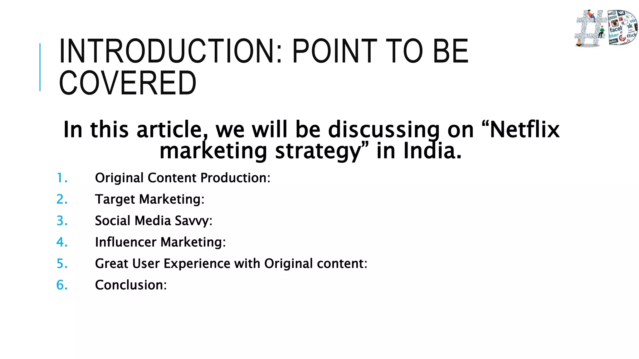 Netflix marketing strategy | PPTX