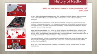 Netflix Case Study | PPTX