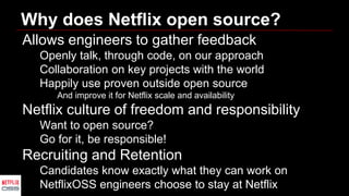Netflix Cloud Architecture and Open Source | PPT