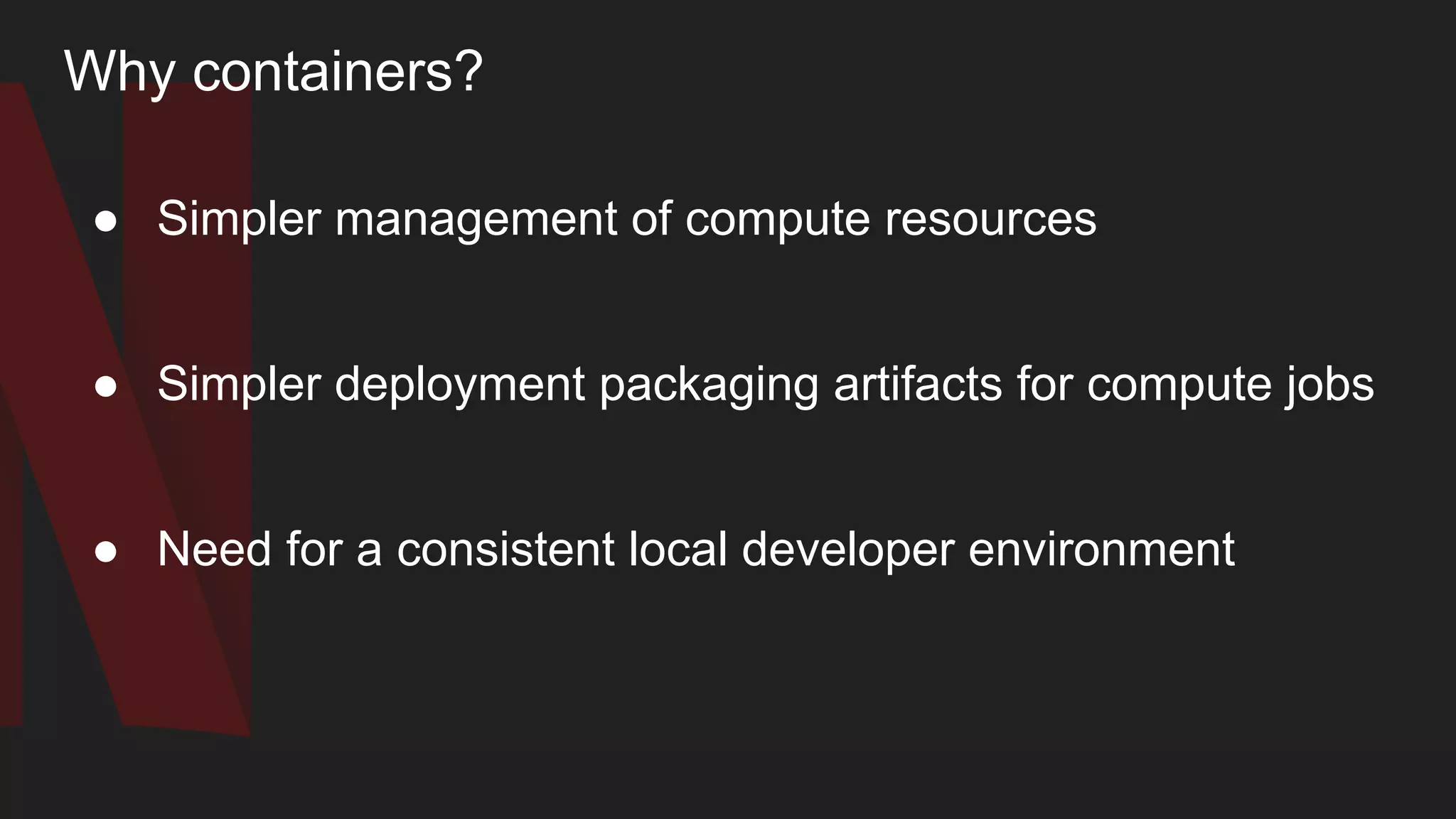 NetflixOSS Meetup S6E1 - Titus & Containers | PDF