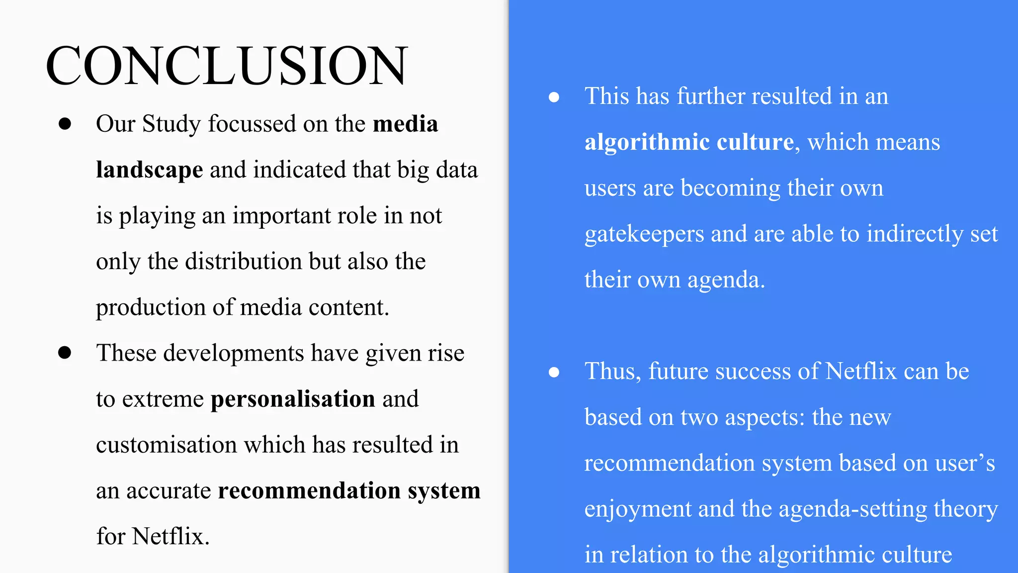 NETFLIX (BIG DATA ANALYTICS ) | PPTX