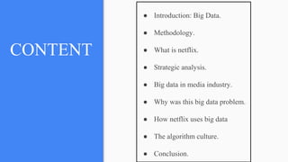 NETFLIX (BIG DATA ANALYTICS ) | PPTX