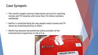 Netflix Public Relations Case analysis | PDF