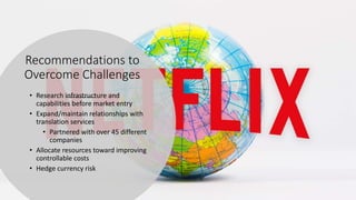 Netflix Case Presentation | PPTX
