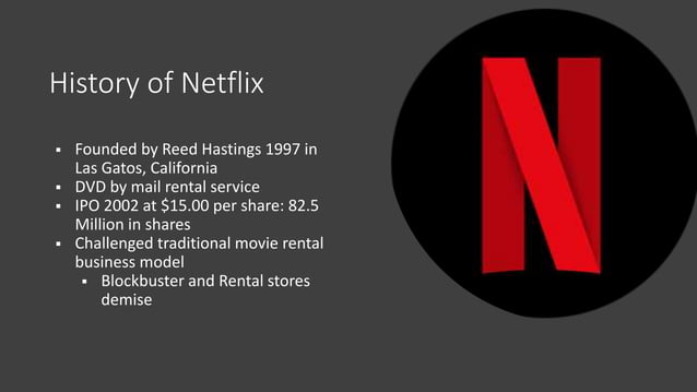 Netflix Case Presentation | PPTX