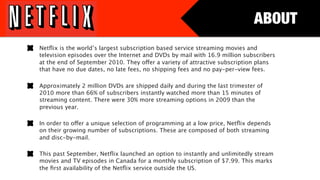 Netflix: An Analysis | KEY